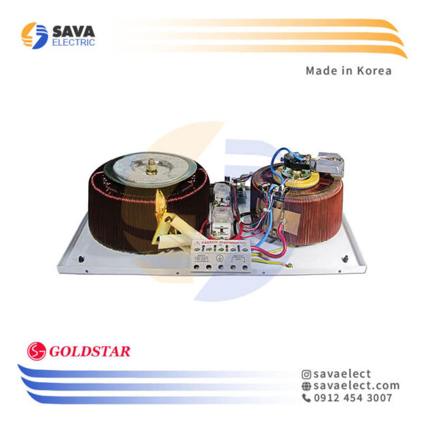 خرید استابلایزر تک فاز سروو موتوری 8KVA دیواری LG-1P-8K-W گلداستار کره ⚡ساوا الکتریک